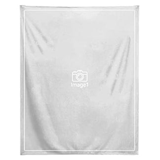 Customizable Cozy Photo Portrait Blanket, 4 Sizes – Customizable Love
