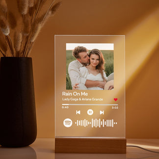 Spotify Photo Music Plaque Free Worldwide Shipping – Customizable Love